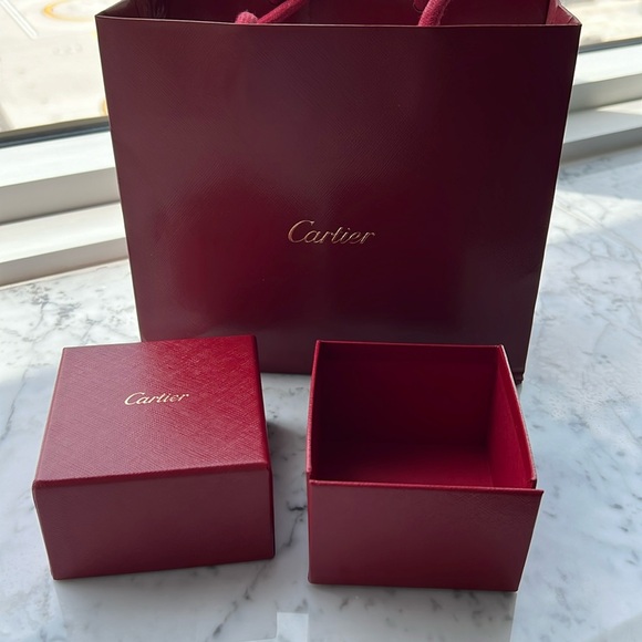 Cartier | Other | Cartier Empty Box And Bag | Poshmark